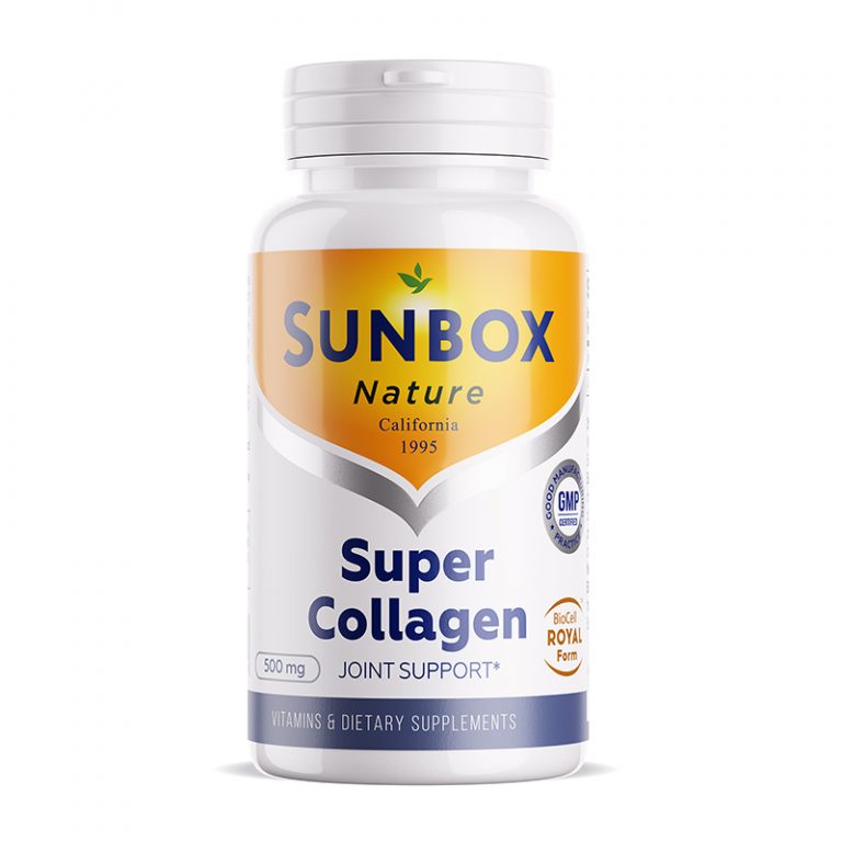 Super Collagen 500 mg Sunbox Nature, 60 Capsules – SUNBOX Nature